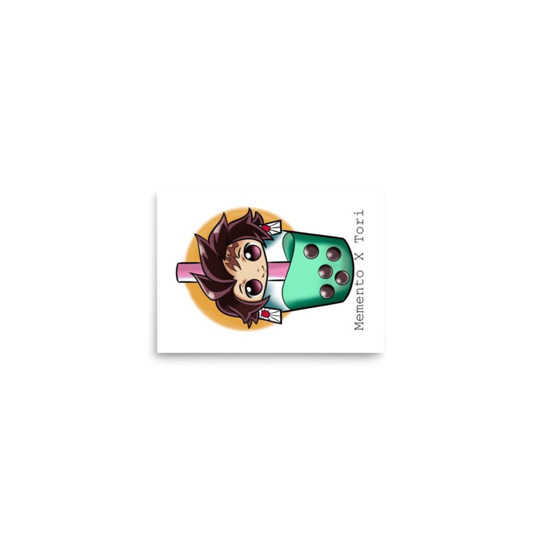 Tanjiro Boba Print - Etsy