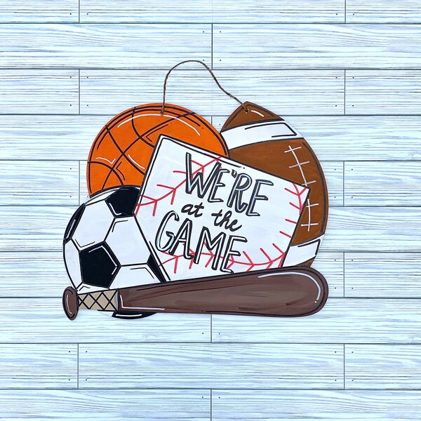 Soccer Door Hanger - Etsy