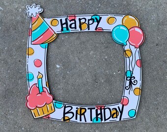 Birthday Photo Frame Prop - Etsy