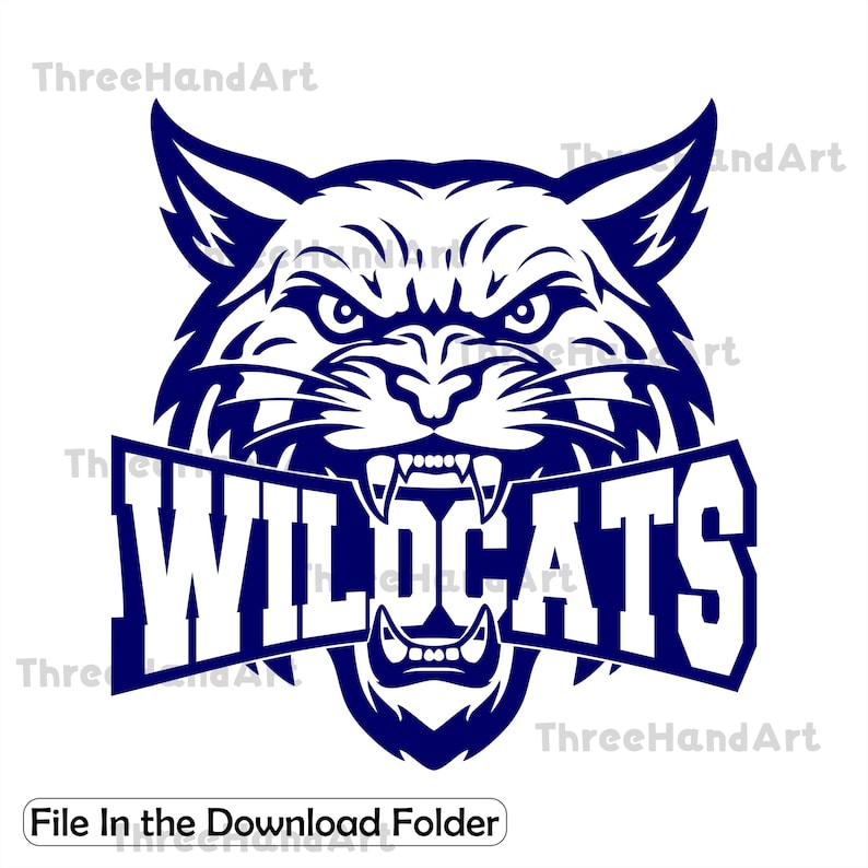 Wildcats SVG, Wildcats Head Cutfile, Wildcats Cricut, Wildcats Svg File ...