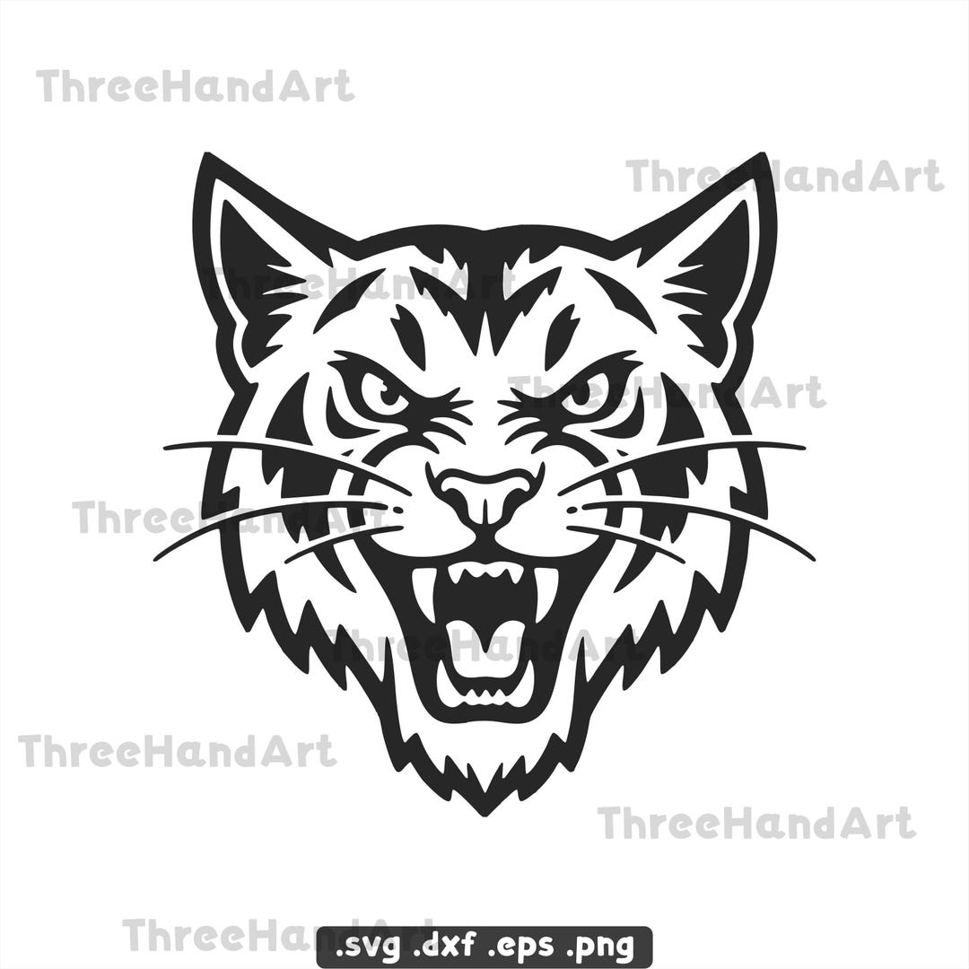 Wildcats SVG, Wildcats Head Cutfile, Wildcats Cricut, Wildcats Svg File ...