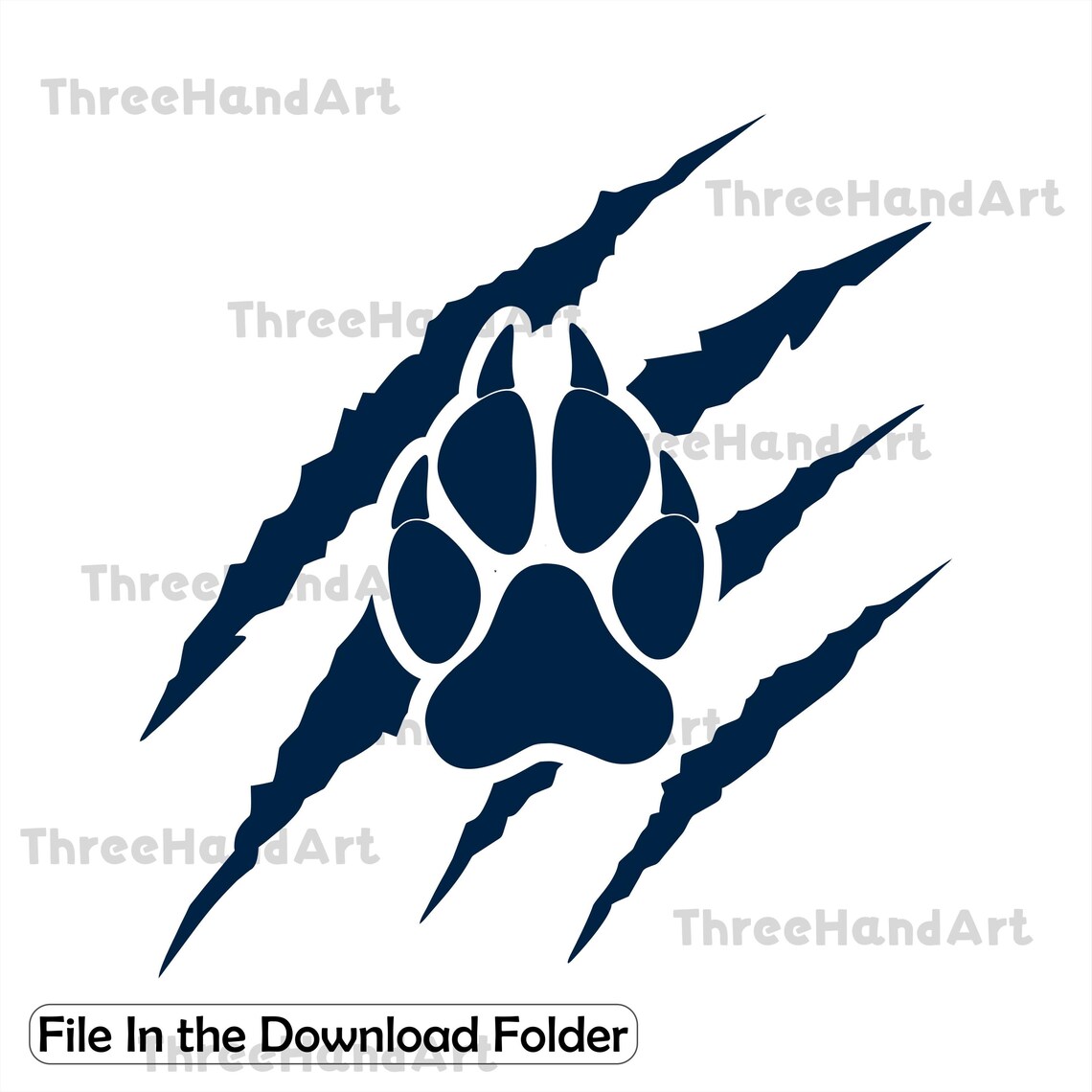 Claw Scratches SVG File, Animal Scratch Svg, Claw Mark Svg, Tiger ...