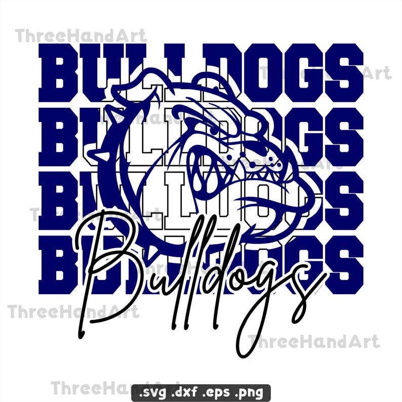 Bulldogs Texs SVG, Bulldog Head Svg, Bulldogs T-shirt, Bulldogs Svg ...