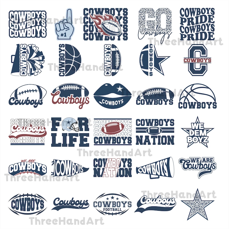 Dallas Sport Teams Svg - Etsy