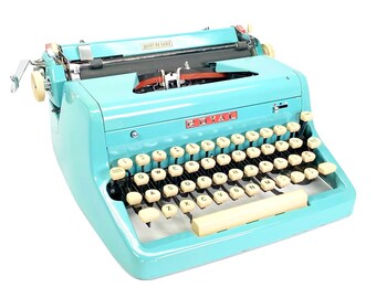 Turquoise Typewriter | Etsy