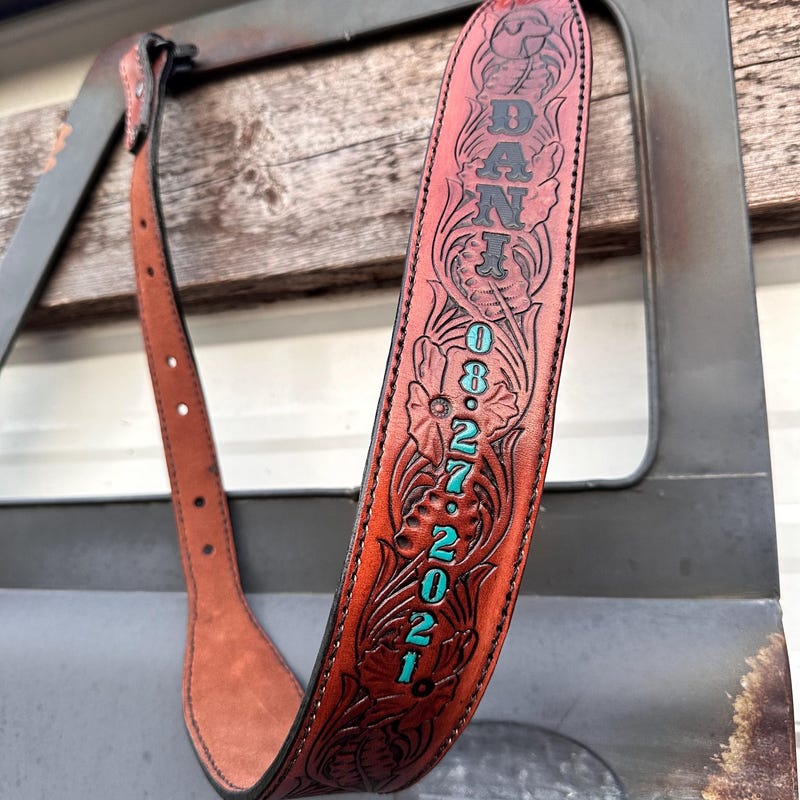 Leather Rifle Sling - Etsy