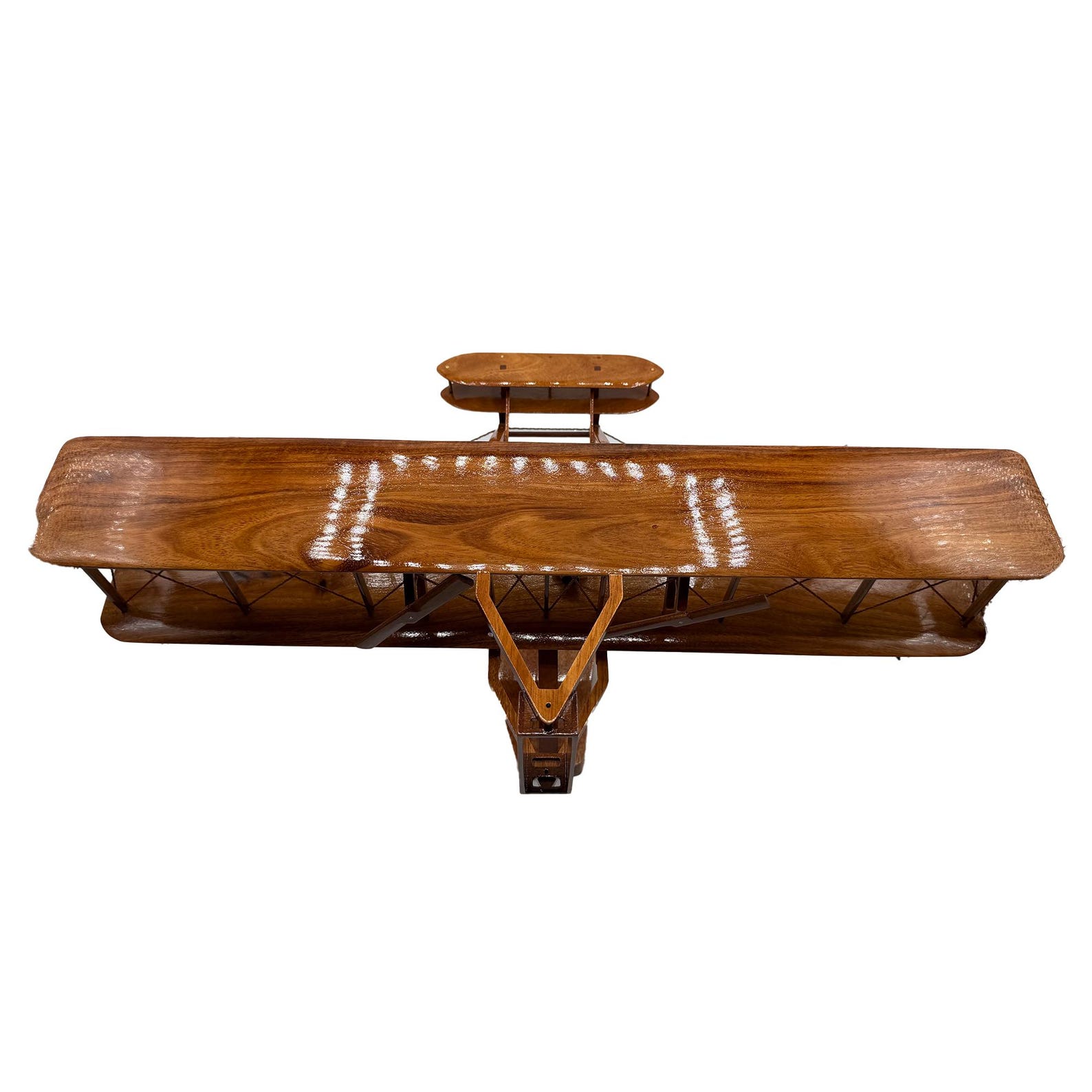 1903 Wright Flyer Mahogany Wood Desktop Airplane Model - Etsy