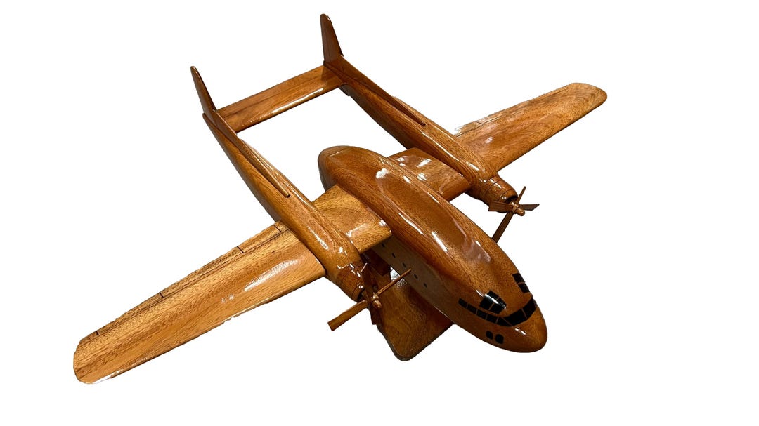 C-119 ( C119 ) Flying Box Wood Airplane Model - Etsy