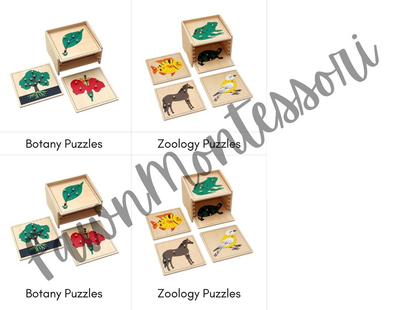 Montessori Materials Nomenclature Three Part Cards Environment Labels ...