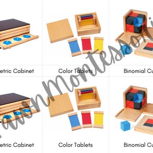 Montessori Materials Nomenclature Three Part Cards Environment Labels ...