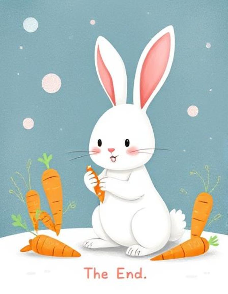 Benny the Brave Bunny - Children's Story Book, Toddler Story Book ...