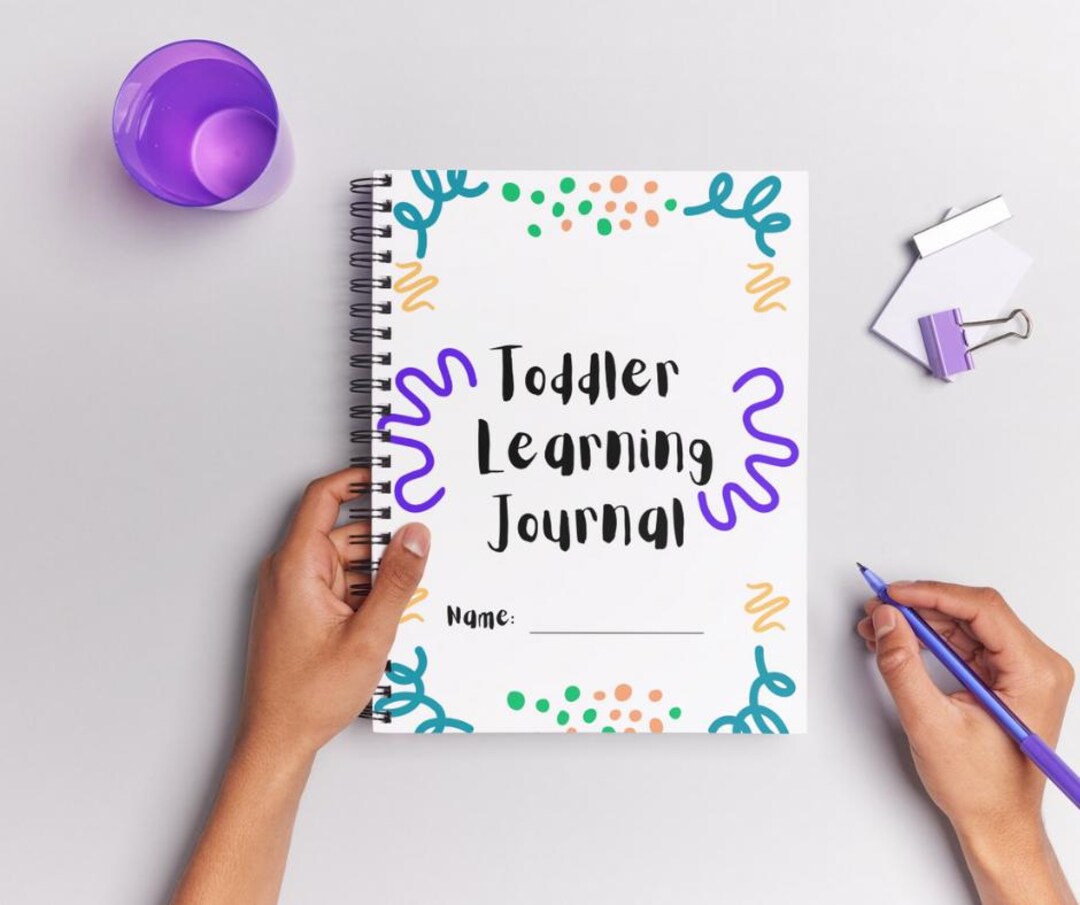 Toddler Activity Book Printable | Preschool Worksheets Ages 2-4 | Name ...