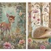Rice Paper for Decoupage, Woodland Animals, Art Print, Decorative Paper ...
