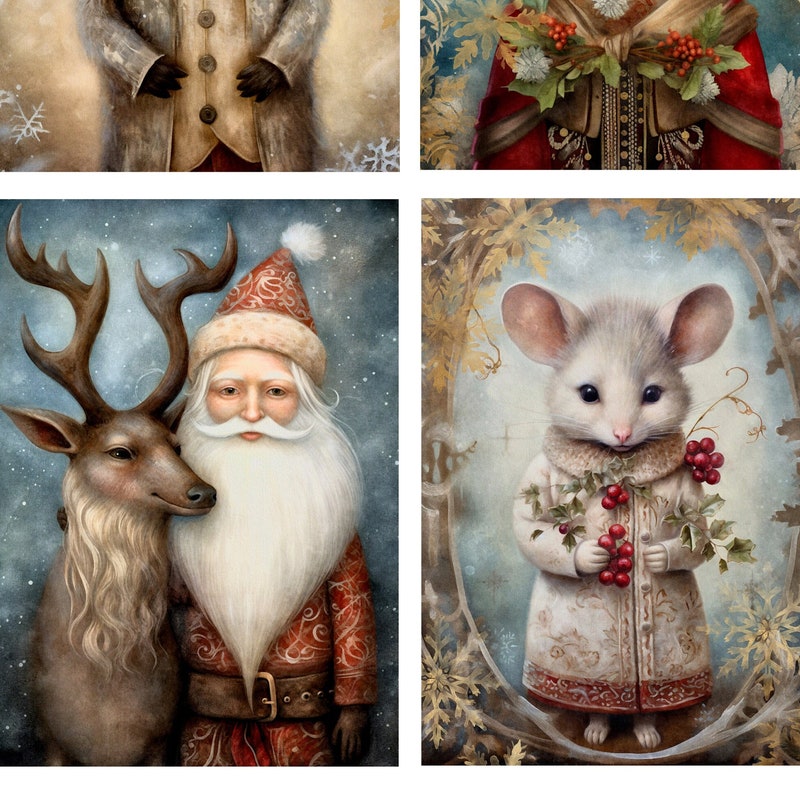 Christmas Decoupage Paper - Etsy