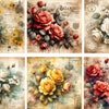 Vintage Roses Rice Paper for Decoupage, Scrapbooking, Journals, Card ...