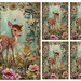 Rice Paper for Decoupage, Deer, Card Making, Scrapbooking, Furniture ...