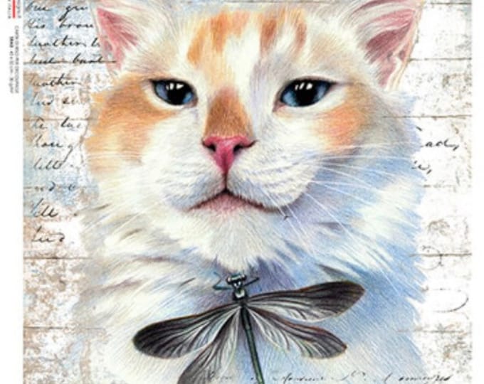 Rice Paper for Decoupage, Cat Collage, Decorative Mulberry Tissue ...