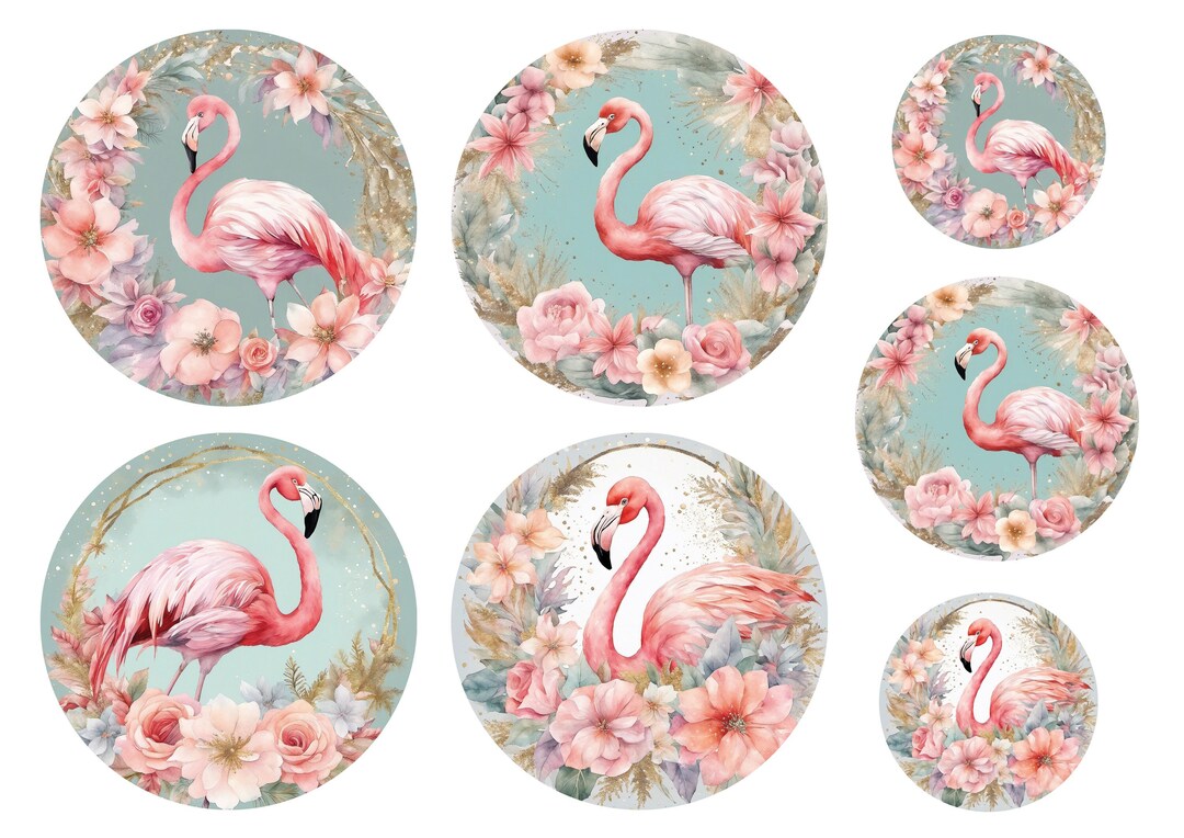 Pink Flamingo Rice Paper: Decoupage, Scrapbooking, DIY Crafts (A4/A5 ...
