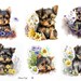 Rice Paper for Decoupage, Terrier Dogs, Scrapbooking, Journals, Various ...
