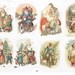 Santa Rice Paper for Decoupage, Vintage Christmas, Mulberry ...