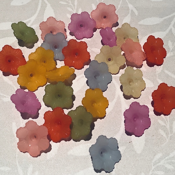 Lucite Flower Bead - Etsy