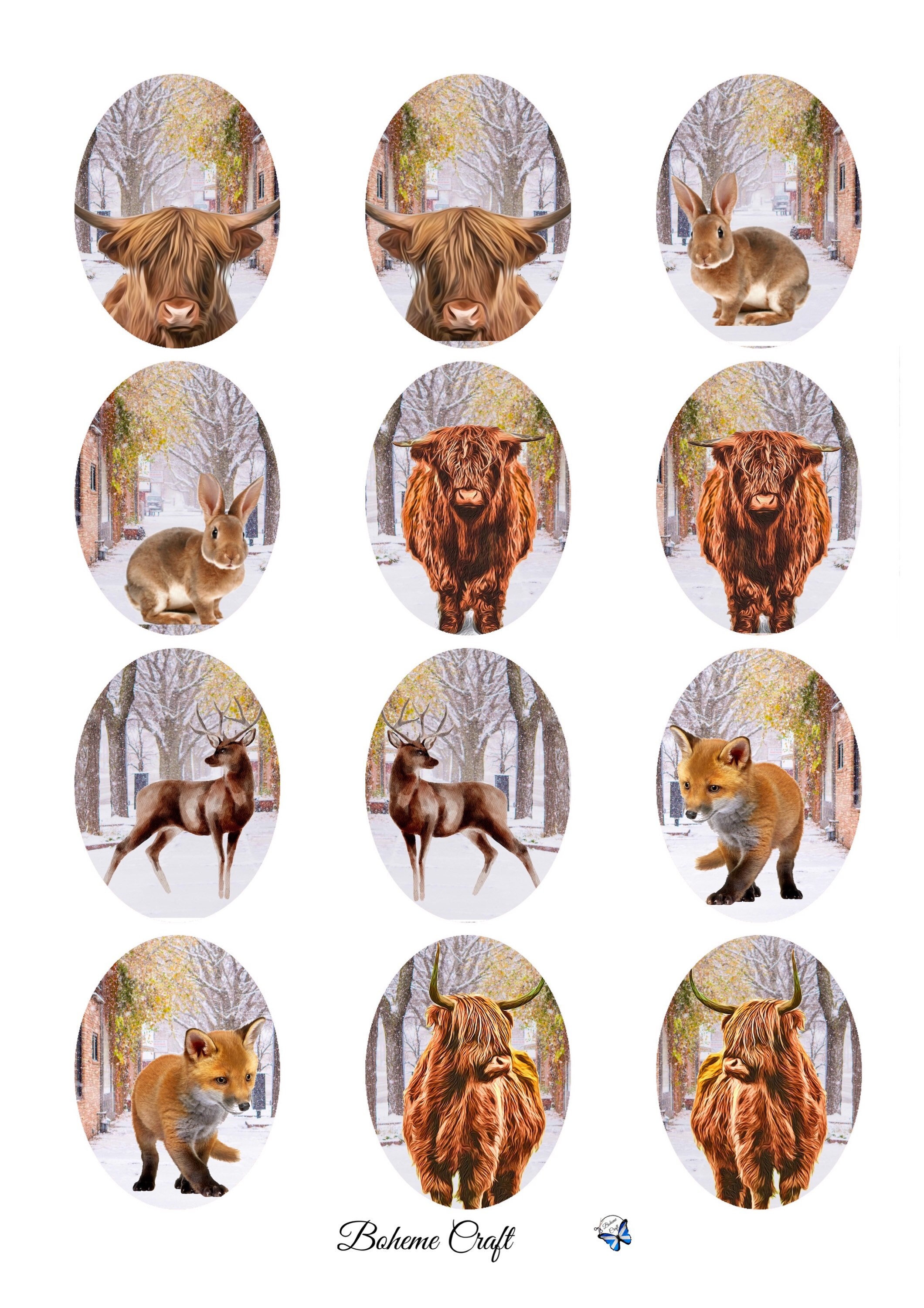 Decorative Rice Paper for Decoupage Animals Mulberry | Etsy