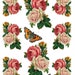 Vintage Rose Rice Paper for Decoupage / Mulberry/ Scrapbooking - Etsy