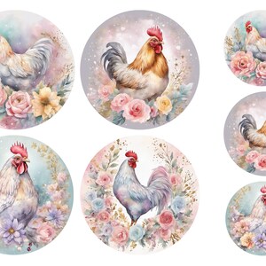 Rice Paper for Decoupage / Hen Cockerel Birds / Mulberry Tissue ...