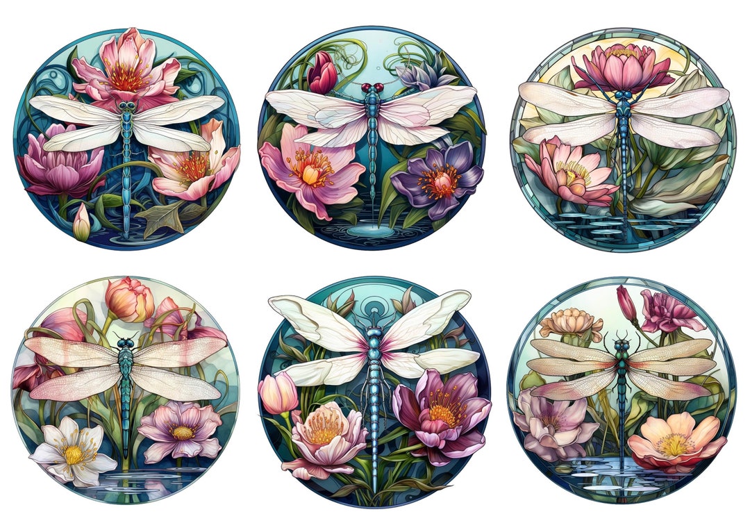 Dragonfly Rice Paper for Decoupage, Card Making, Scrapbooking, Journals ...