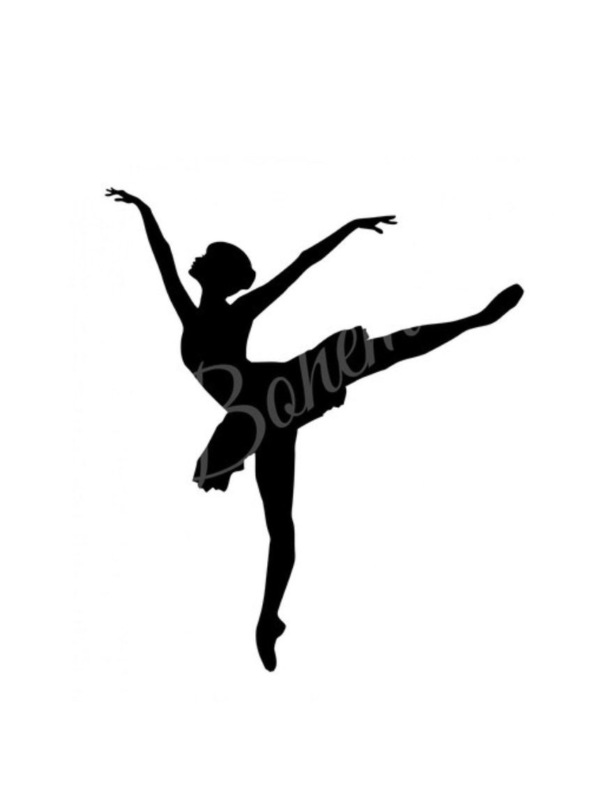 Printable Ballet Dancer Template Instant Download Ballet - Etsy Canada