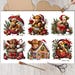 Highland Cow Christmas Rice Paper for Decoupage: Festive Scrapbooking ...
