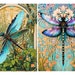 Rice Paper for Decoupage, Dragonfly, Mulberry Tissue, Scrapbooking ...