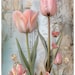 Rice Paper for Decoupage / Pink Tulips / Scrapbooking / Card Making ...