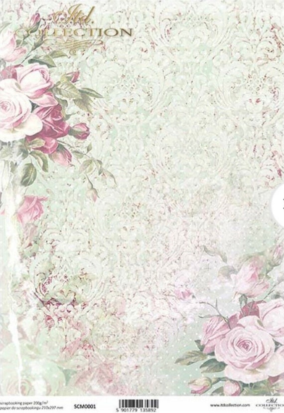 Pink Scrapbook Paper