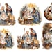 Christmas Nativity Rice Paper for Decoupage: A4 Scrapbooking Sheet - Etsy