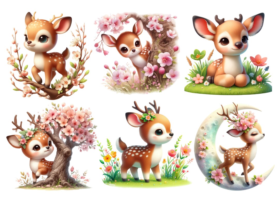 Deer Rice Paper for Decoupage, Card Making, Scrapbooking Ephemera ...