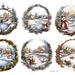 Winter Snow Scenes Rice Paper for Decoupage: A4/A5 Collage Sheet - Etsy