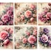 Pink Roses Rice Paper for Decoupage, Scrapbooking, Journals, Card ...