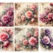Pink Roses Rice Paper for Decoupage, Scrapbooking, Journals, Card ...