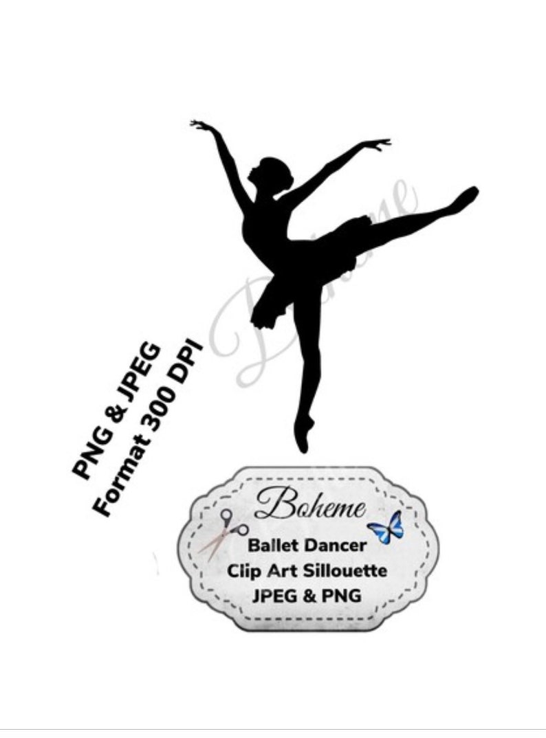 Printable Ballet Dancer Template Instant Download Ballet - Etsy Canada