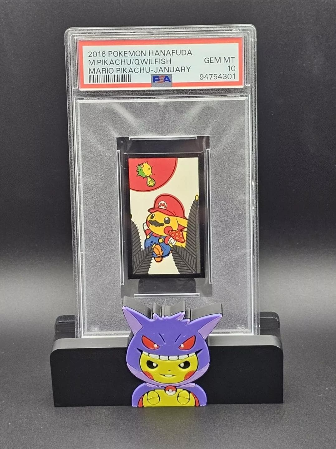 Gengar Poncho Pikachu Card Slab Stand Pokemon PSA, Cgc, Bgs - Etsy