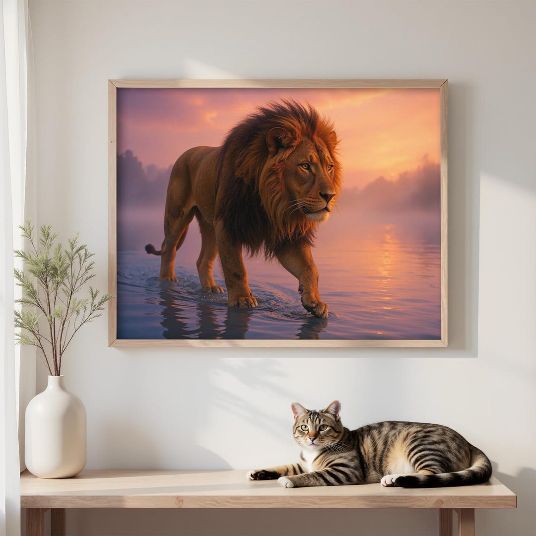 Aesthetic Animal Poster | Wildlife Art Prints | Dreamy Animal Wall Art ...