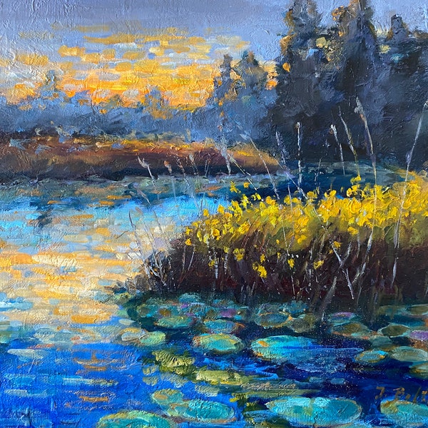 Swamp Painting - Etsy