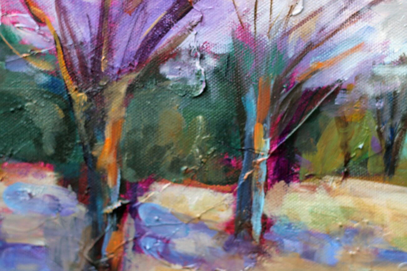 Spring Time Painting Original Oil Painting Landscape Still | Etsy