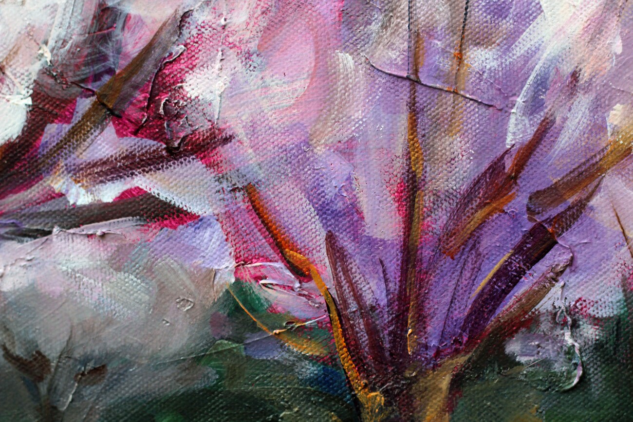 Spring Time Painting, Original Oil Painting, Landscape Still Life ...