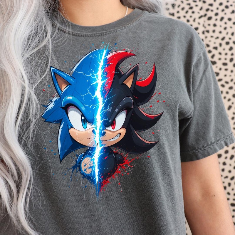 Sonic Graphic Design Png - Etsy UK