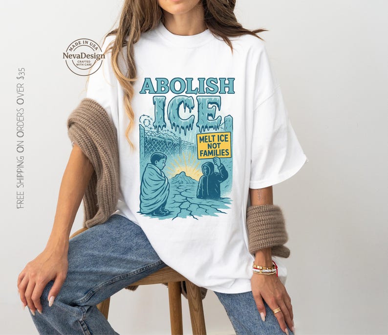 Abolish ICE Shirt – Social Justice Protest Tee – Immigration Reform ...