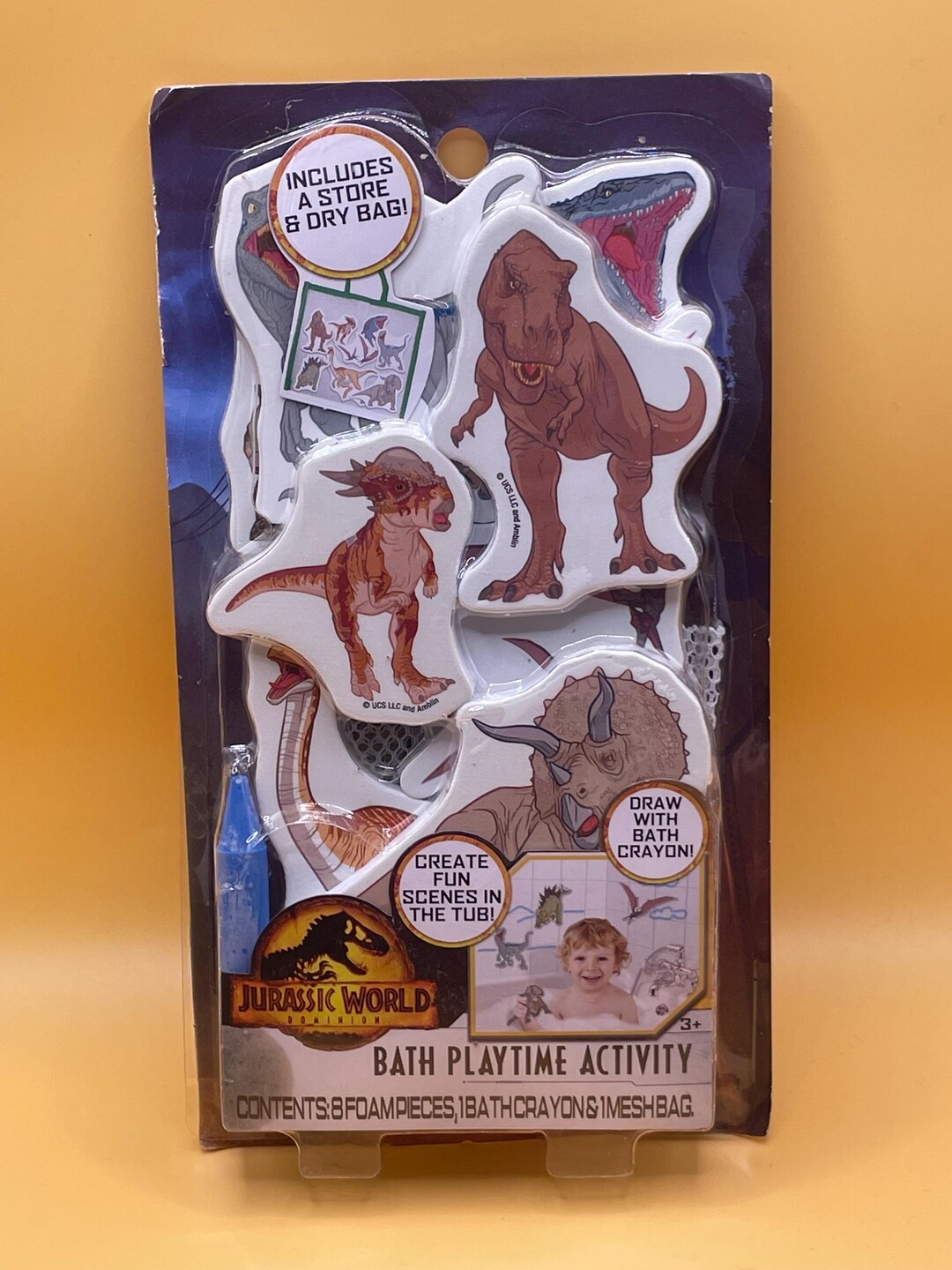 Jurassic World Bath Playtime Activity - Etsy