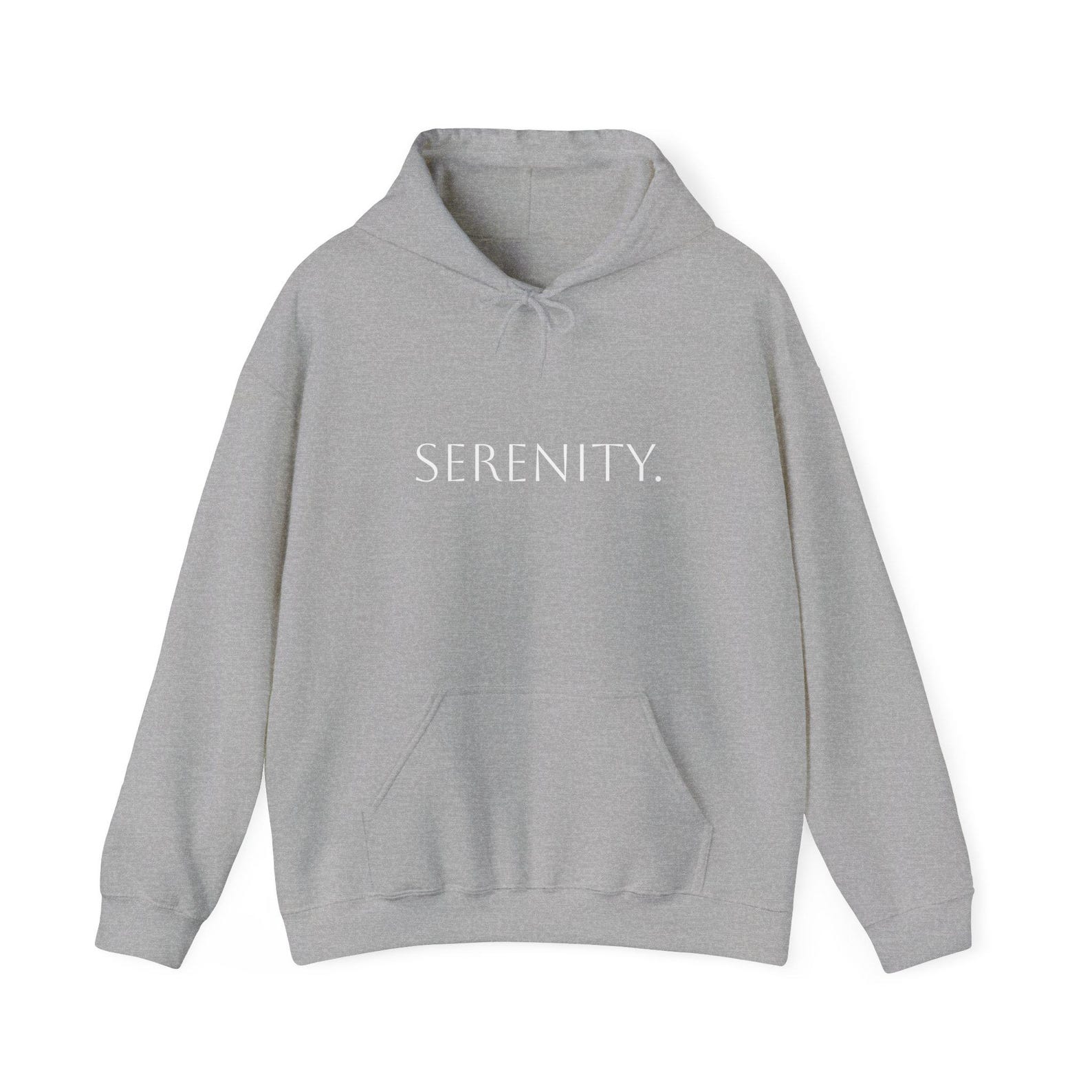 Serenity Unisex Hoodie - Cozy Sweatshirt for Mindfulness & Relaxation ...