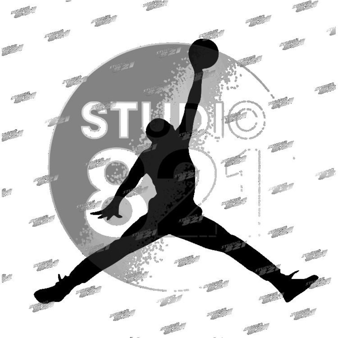 Michael Jordan Air Mini Decal Basketball Logo Vinyl Window Sticker ...